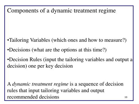 Ppt Developing Dynamic Treatment Regimes For Chronic Disorders Powerpoint Presentation Id 603875