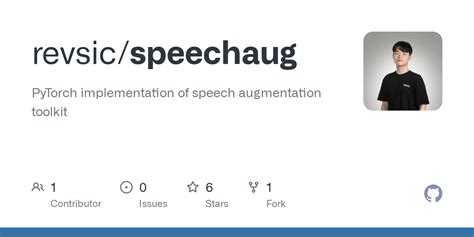 github revsic speechaug pytorch implementation of speech