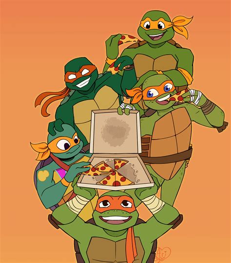 Passing The Torch Donnie And Mikey R Tmnt