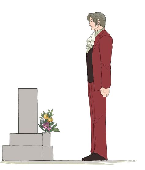 Miles Edgeworth Ace Attorney Drawn By Hachi Goma Danbooru