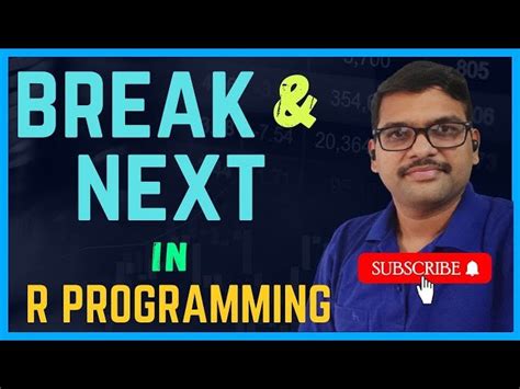 Free Video Break And Next Statements In R Programming From Sundeep Saradhi Kanthety Class Central