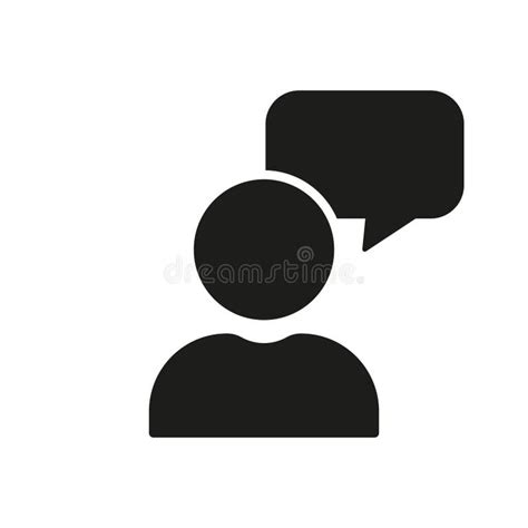 Man Speak Icon Stock Illustrations 18 096 Man Speak Icon Stock