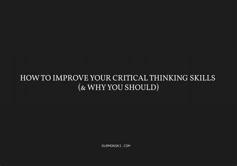 Intriguing Examples Of Critical Thinking In Everyday Life Durmonski Com