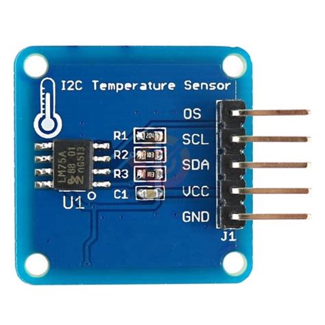 Lm75a I2c Digital Temperature Sensor Board Module For Arduino