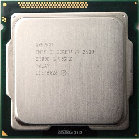 Intel Core I7 2600