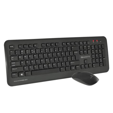 Wi Key Wireless Keyboard And Mouse Combo Amkette