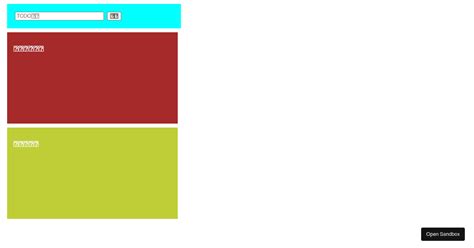 React Todo Codesandbox