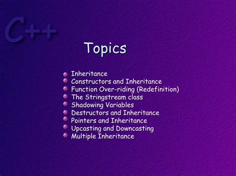 ppt inheritance version 1 1 powerpoint presentation free download