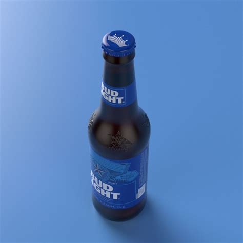 버드 라이트 병 3d 모델 20 Fbx Ma Obj Free3d