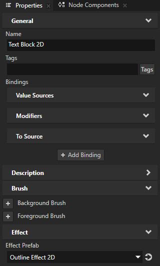Using The Outline Effect 2d Effect Kanzi Framework 396 Documentation