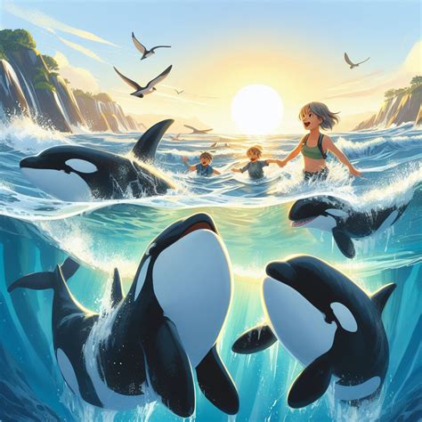 Orcas 3 By Nathanhaworth On Deviantart