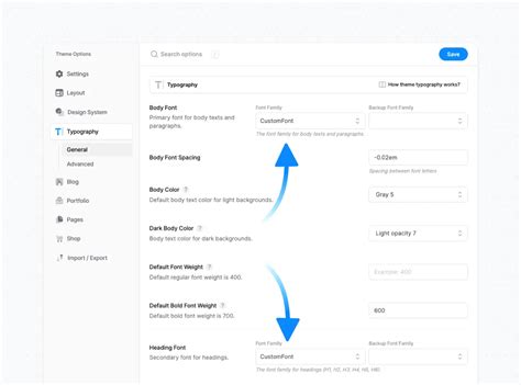 Add Custom Fonts Pixfort Theme Documentation