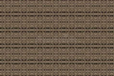 Illustration Of Dynamic Composition Made Of Brown Colors Rounded Shapes Lines In Horizontal