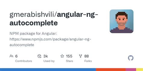 GitHub Gmerabishvili Angular Ng Autocomplete NPM Package For Angular