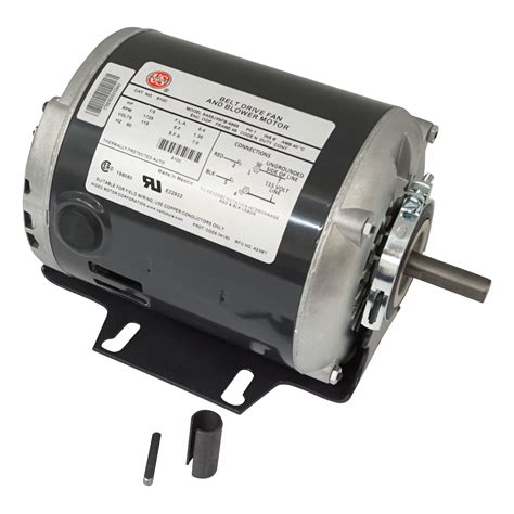 48 Frame Belt Drive Fan And Blower Motor 13 Hp 115v 1725 Rpm 15