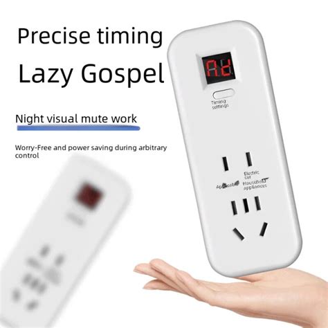 One To Three Timing Socket For Electric Vehicle Charging Automatic Power Off Intelligent Timing