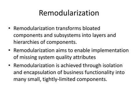 Restructuring Technical Debt A Software And System Quality Approach Ppt