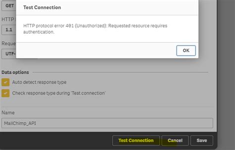 protocol error 401 unauthorized qlik community 1885751