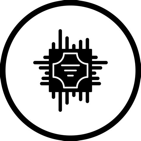 Cpu Vector Icon 20681478 Vector Art At Vecteezy