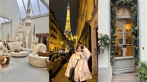 Paris Vlog 🇫🇷 L Ep2 파리 시내 걸어다니기 그리고 숨겨진 에펠탑 포토 스팟 📸 •퐁피두센터•카르나발레 박물관