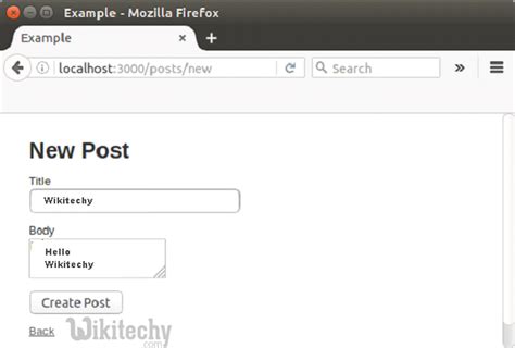 Ruby On Rails Ruby On Rails Scaffolding Ruby On Rails Tutorial
