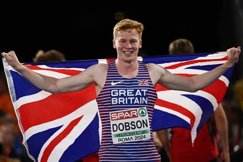 European Athletics Championships Charlie Dobson Earns Britain Silver As Molly Caudery Takes