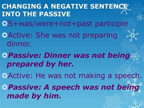 Past Continuous Passive Voice Ppt