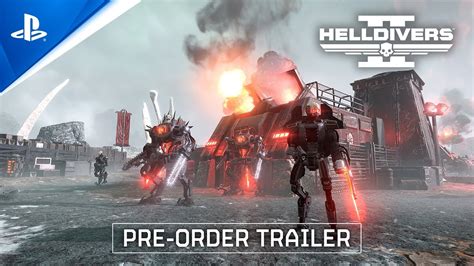 Helldivers 2 Il Trailer Automaton Apre I Preordini Per Ps5 E Pc Game