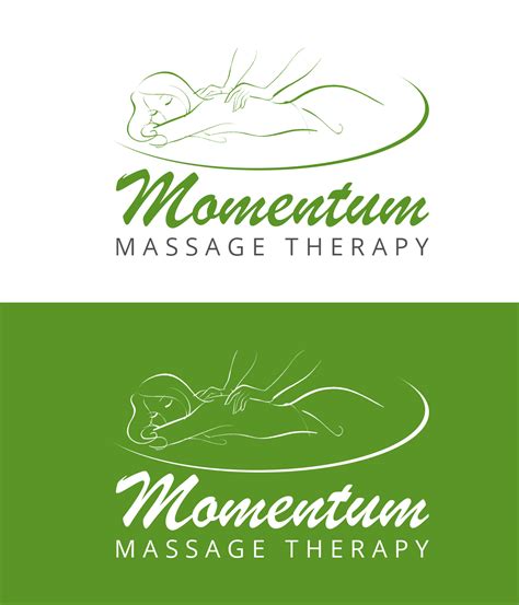 Professional Feminine Massage Logo Design For Momentum Massage Therapy By Bold Design 5152095