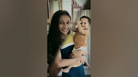 මාම‍යි🖤 පුංචි ️ පුතයි💚 Vidusha Janushi Thedas Shorts Trending Viral Newtrend Capcut