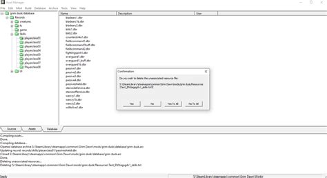 Asset Manager Wants To Delete Important Files Whenever I Build My Mod Modding Tutorials And