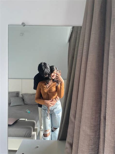 Couple Mirror Selfie 💕😚🥰 In 2025 Couple Goals Teenagers Pictures