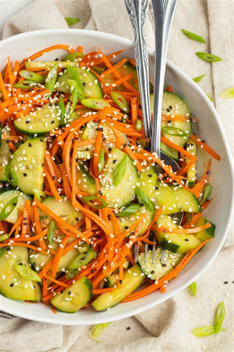 Cucumber Salad Carrot Cucumber Salad