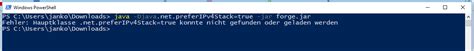 Trouble Installing Forge Support And Bug Reports Forge Forums