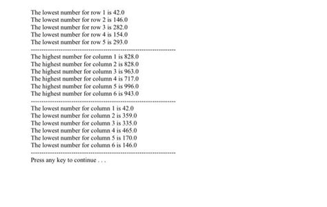 For All Values Display One Decimal Digit Of Chegg