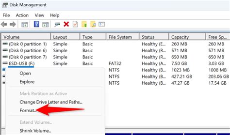 how to format a usb drive to fat32 on windows 11 or windows 10