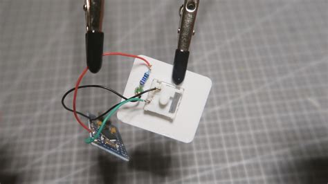 diy one key keyboard with breathing led