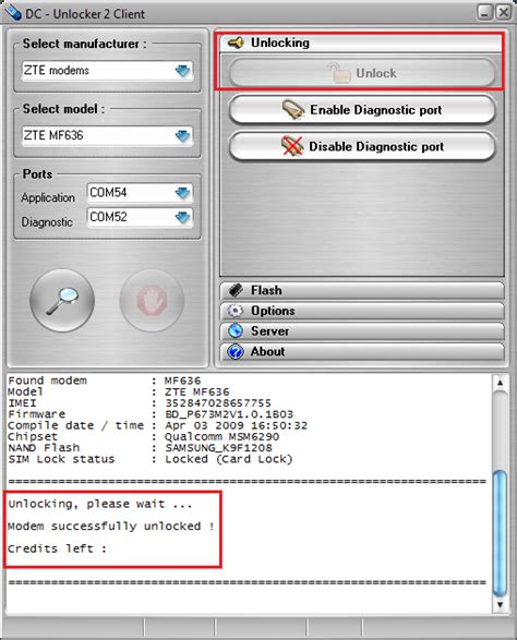 ZTE MF636 Detect And Unlock Guide
