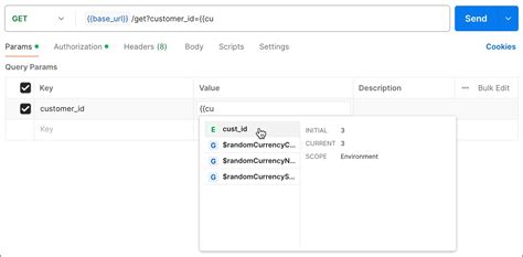 Store And Reuse Values Using Variables Postman Docs