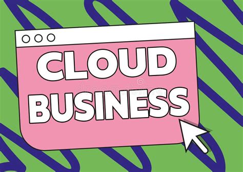 Inspiration Showing Sign Cloud Business Business Approach Computing That Relies On Shared
