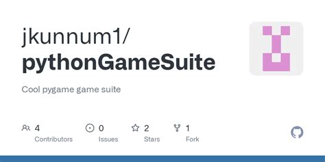 GitHub Jkunnum PythonGameSuite Cool Pygame Game Suite