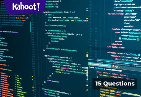Variables And Loops Kahoot Quiz