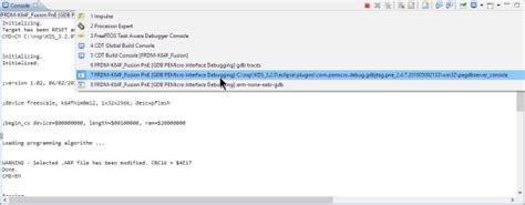 board bring up tips gdb logs and traces in eclipse mcu on eclipse