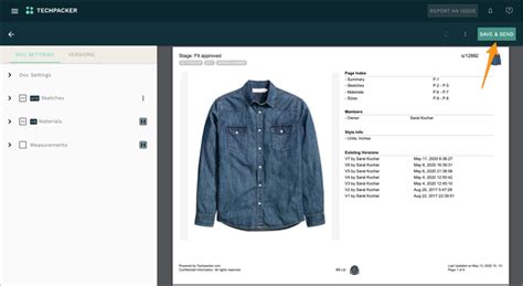 How To Create A Techpack Version Techpacker