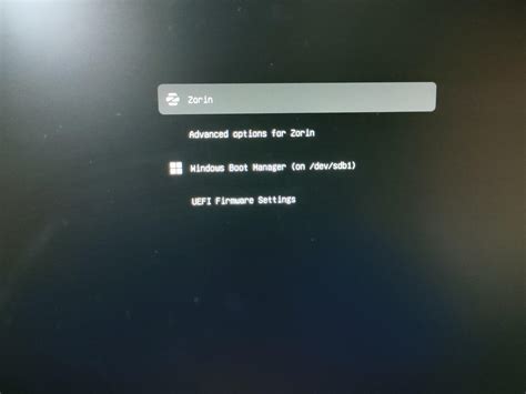Hello I Just Installed Zorin Os On My Computer But I Am Getting This When I Boot My Pc I Was