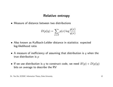 Lecture 2 Entropy And Mutual Information PPT