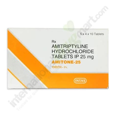 Buy Amitriptyline 25mg Tablets Online Idm