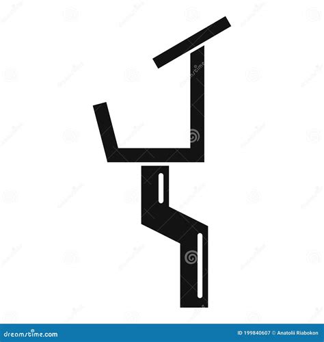 Roof Gutter Icon Simple Style Stock Vector Illustration Of Exterior Architecture 199840607