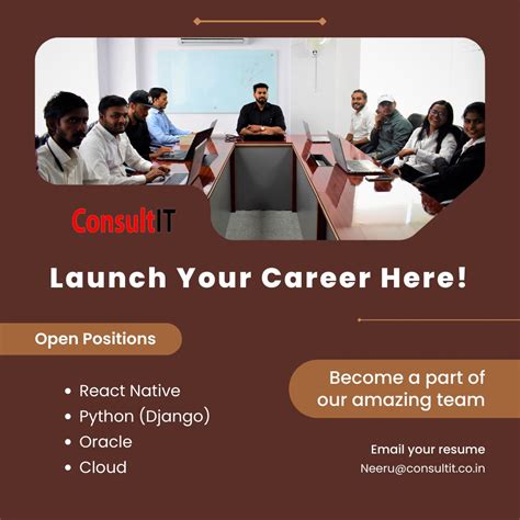 Connectingit Technologies On Linkedin Launch Your Career Here Join Our Internship Program And