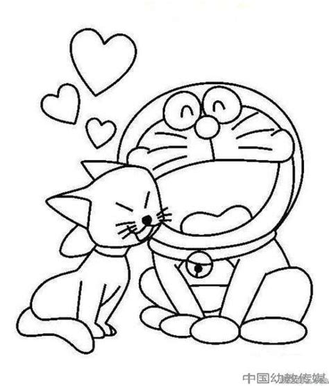 简笔画机器人小猫 天马图吧